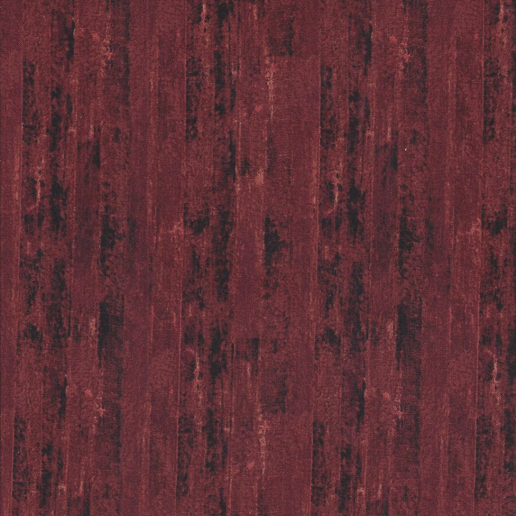 Rode planken stof - Northcott - Hobby Time